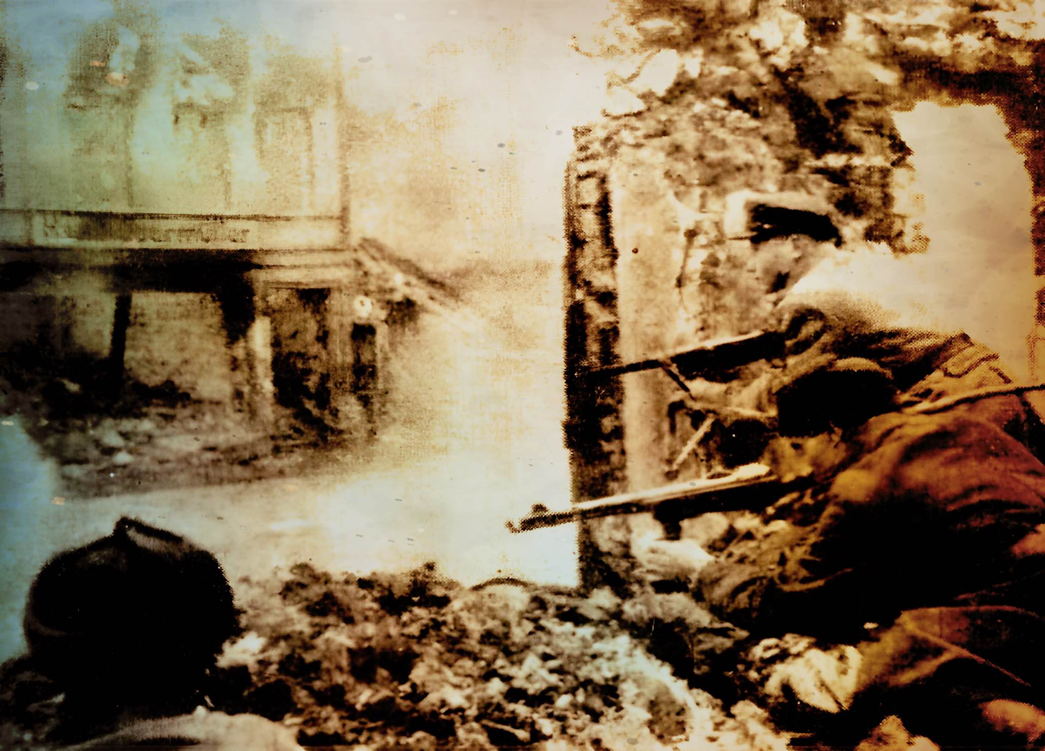 War In Europe - 45 Miles From Berlin - April 16, 1945