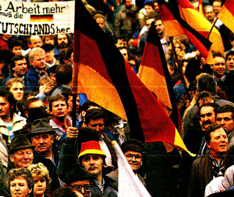 March 9, 1990 - Putting the Pieces back together - German reunification ...