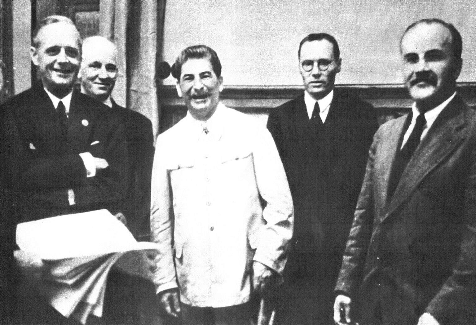 August 23, 1939 - "The Non-Aggression Pact, Between Germany And Soviet ...