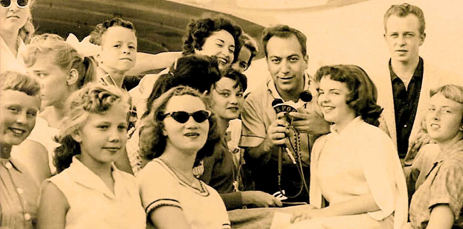 Art Laboe at The Colony Club, Los Angeles - June 1951