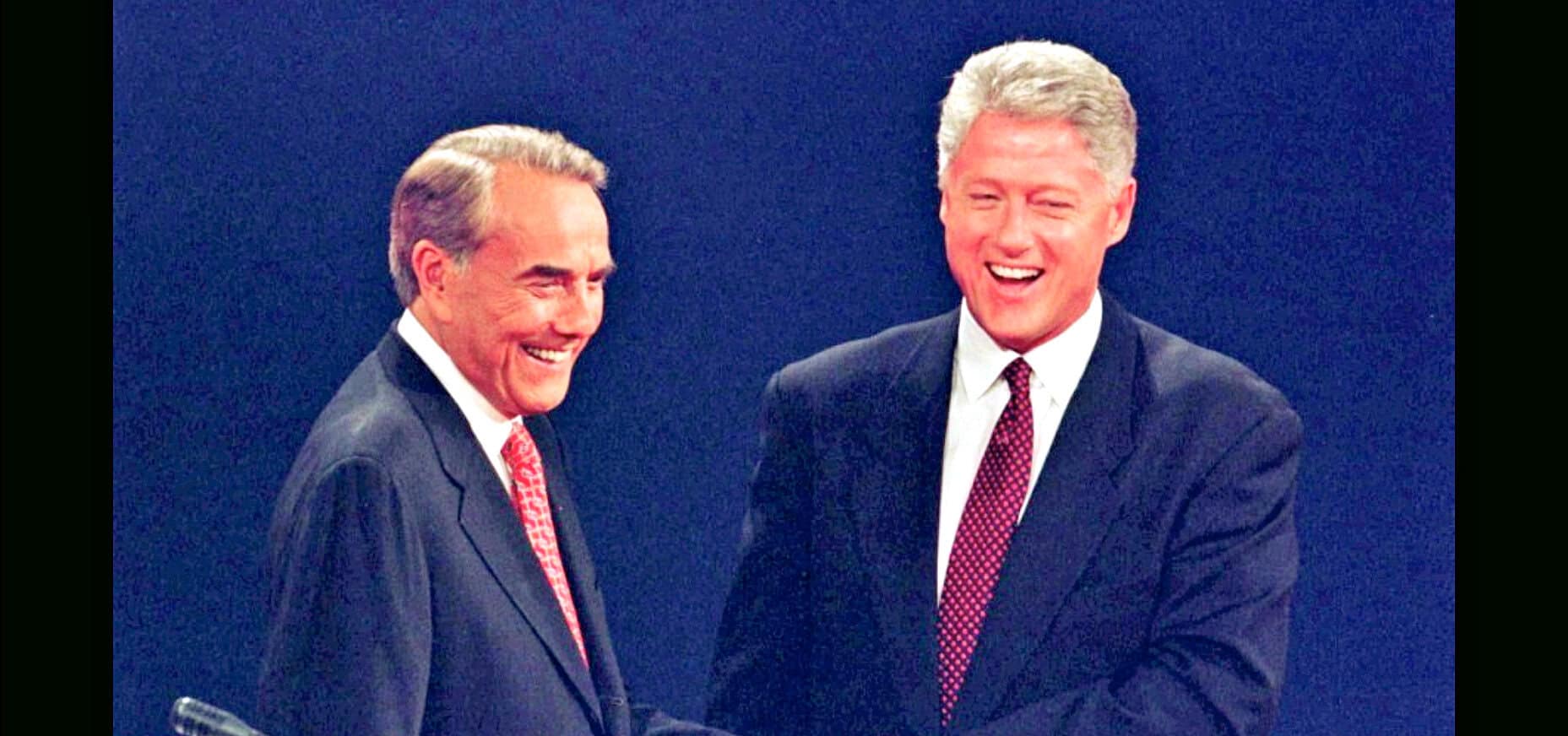 The First Bob Dole - Bill Clinton Debate - 1996 - Past Daily Election